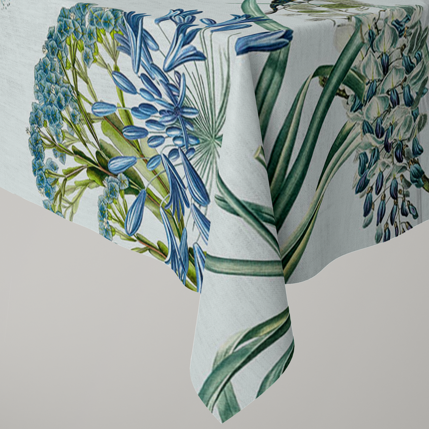 Blue Bird Says | Tablecloth – Cara Saven Decor