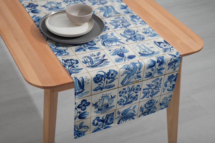 Dutch Blue | Table Runner – Cara Saven Decor